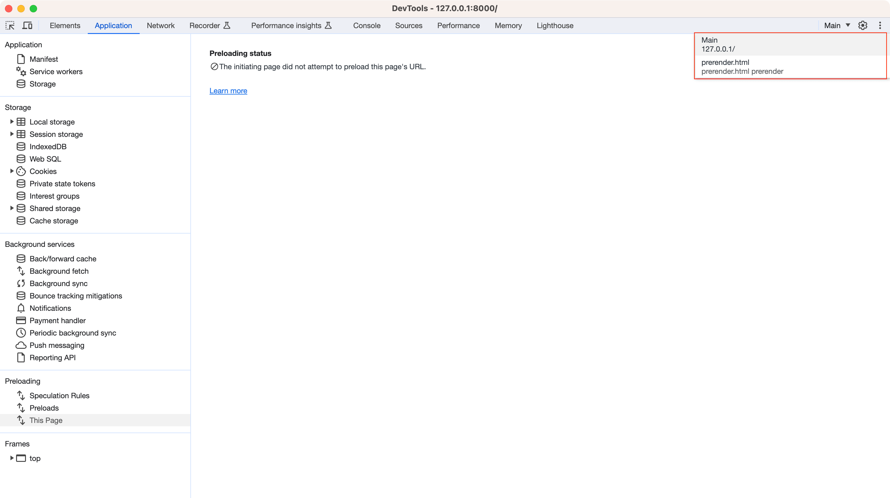 使用预渲染(Prerender)技术加速页面导航 - Neil的博客